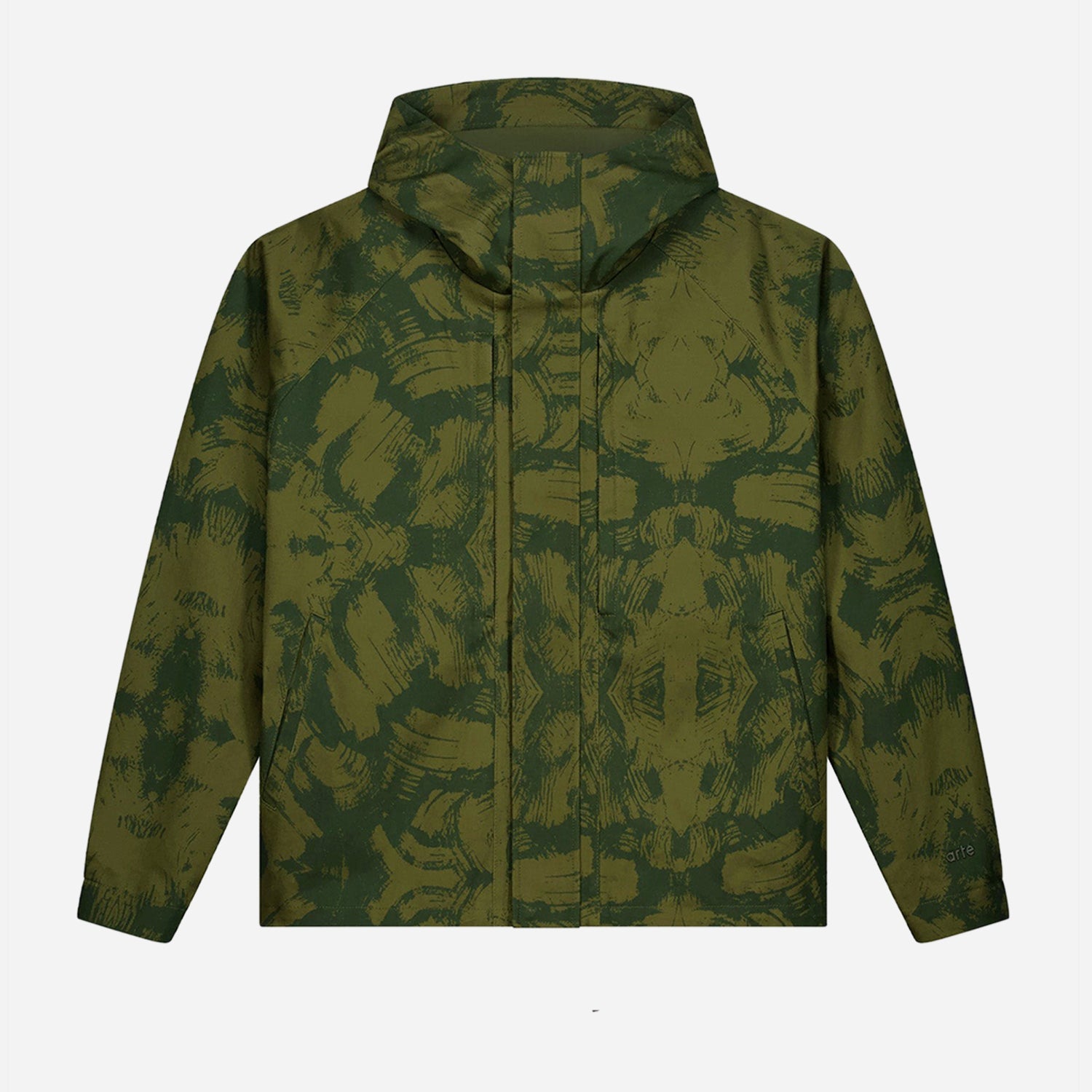Arte Scratch Technical Jacket - Green – La Plage